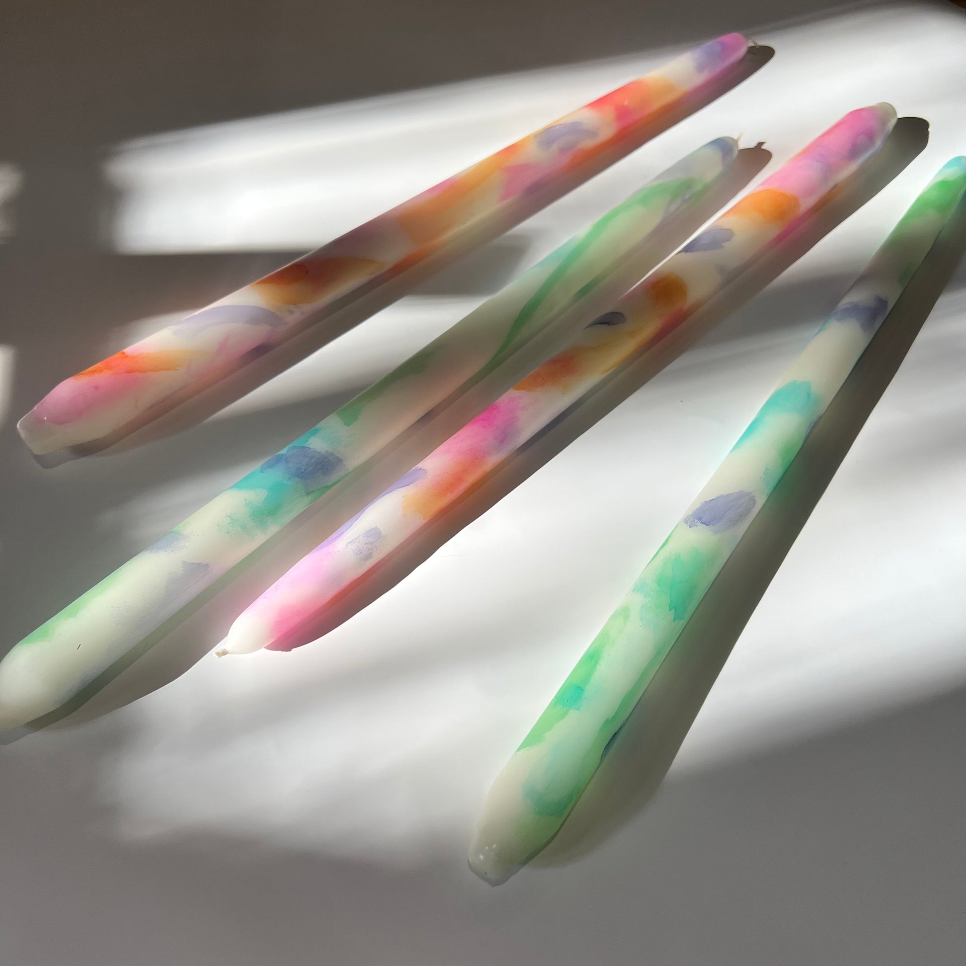 Tie-Dye Taper Extra Long (40cm) – eshcandle
